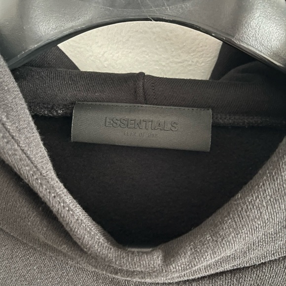 Essentials | Jackets & Coats | Nwt Black Esentials Hoodie | Poshmark